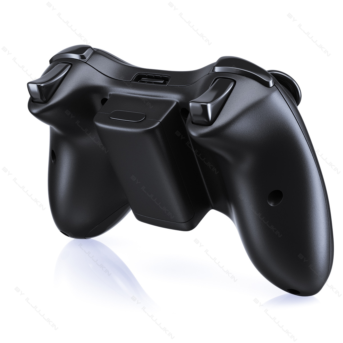 xbox 360 wireless controller 3d model