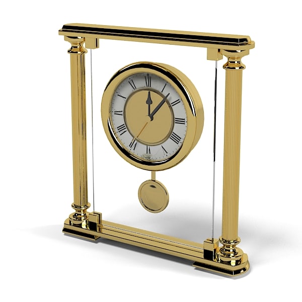 classic table clock