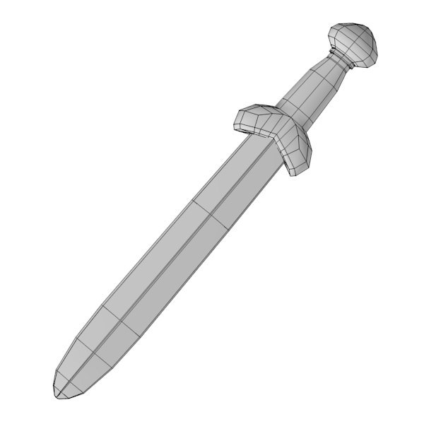 3d cutting weapons swords