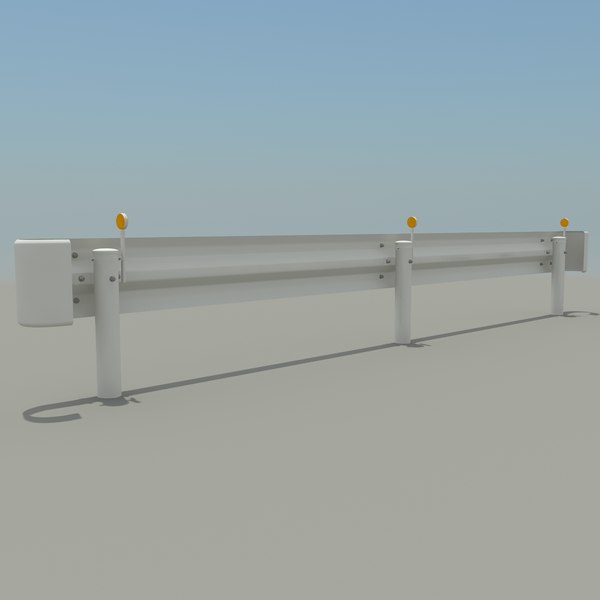 guard rail 3d 3ds