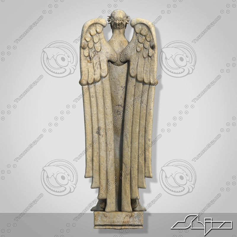 3d sculpture angel
