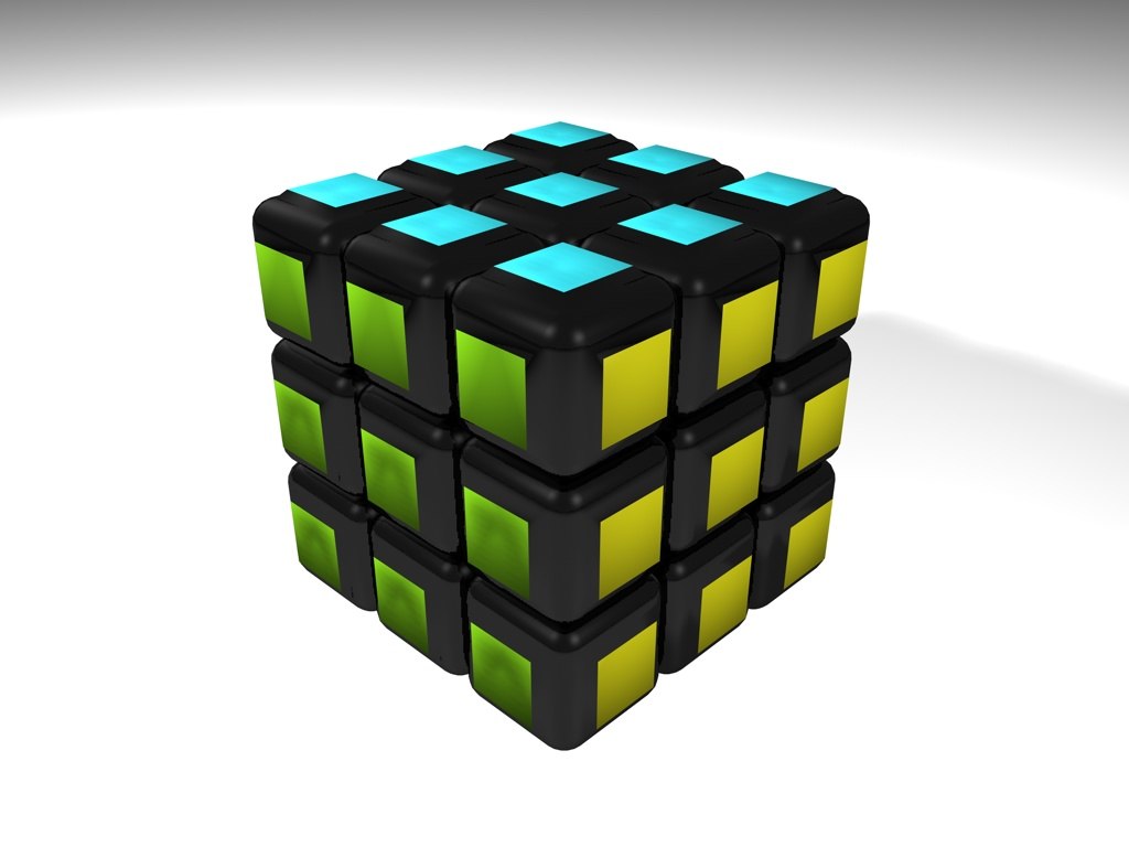 rubik cube c4d free