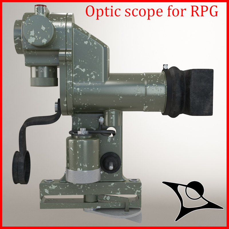 3d optical sight rpg model