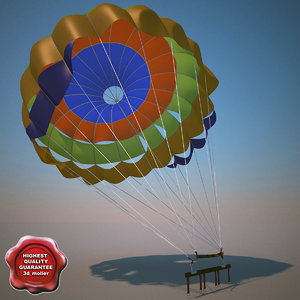 3D Parachute Models | TurboSquid