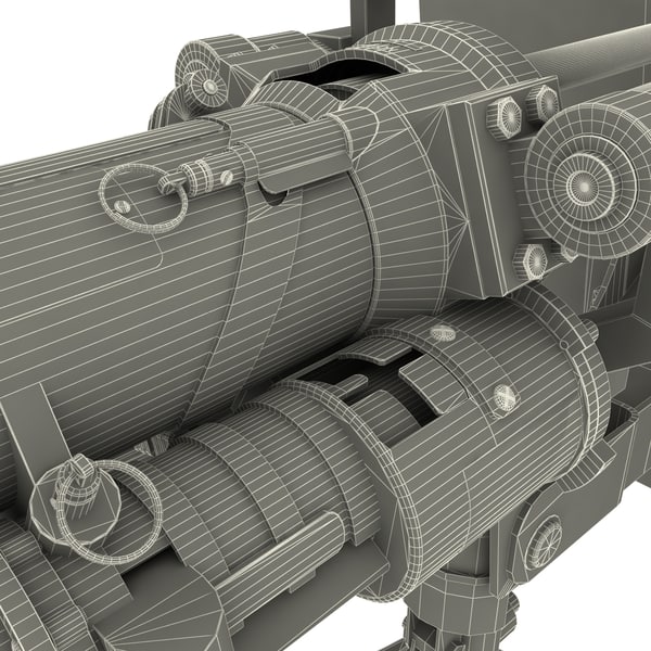 3ds navy minigun m134