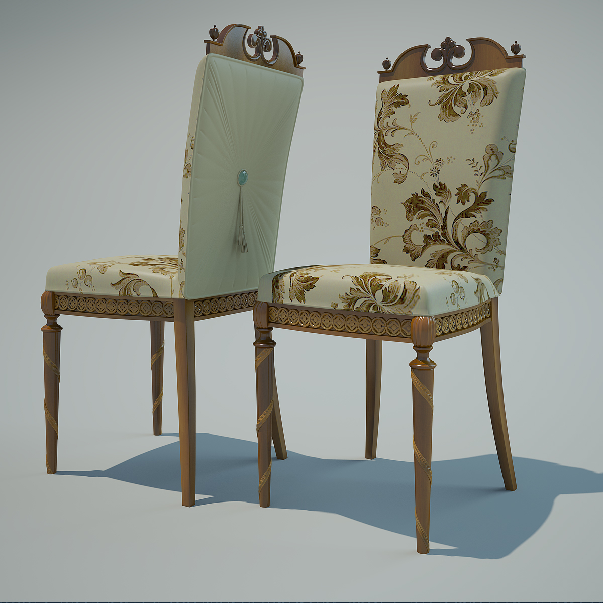 free max model chair interior modelled