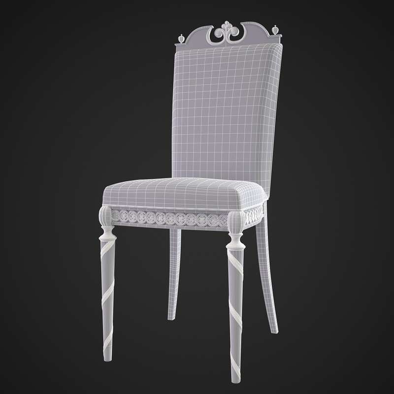 free max model chair interior modelled