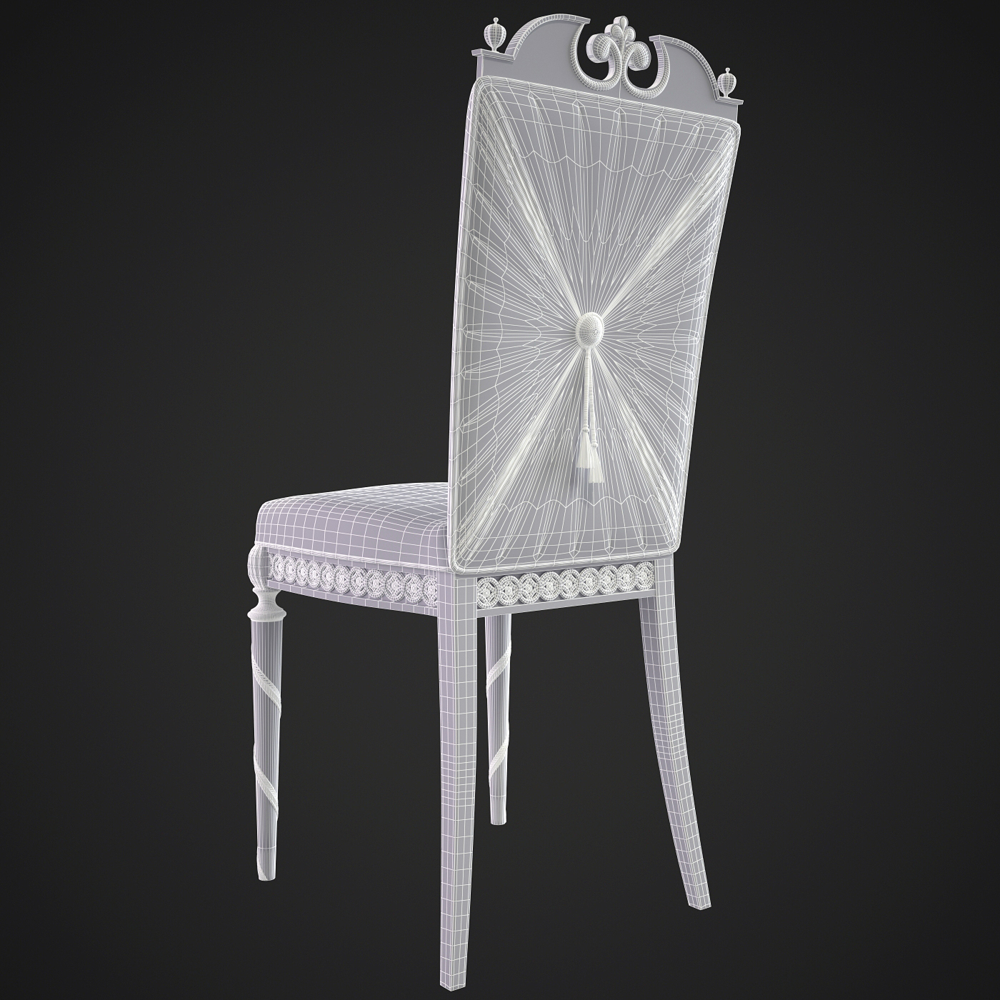 free max model chair interior modelled