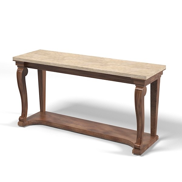 3d drexel console table