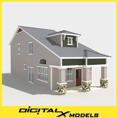 subdivision house 3ds