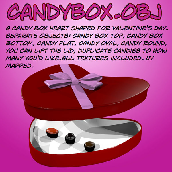 CandyBox 3D 모델 - TurboSquid 576573