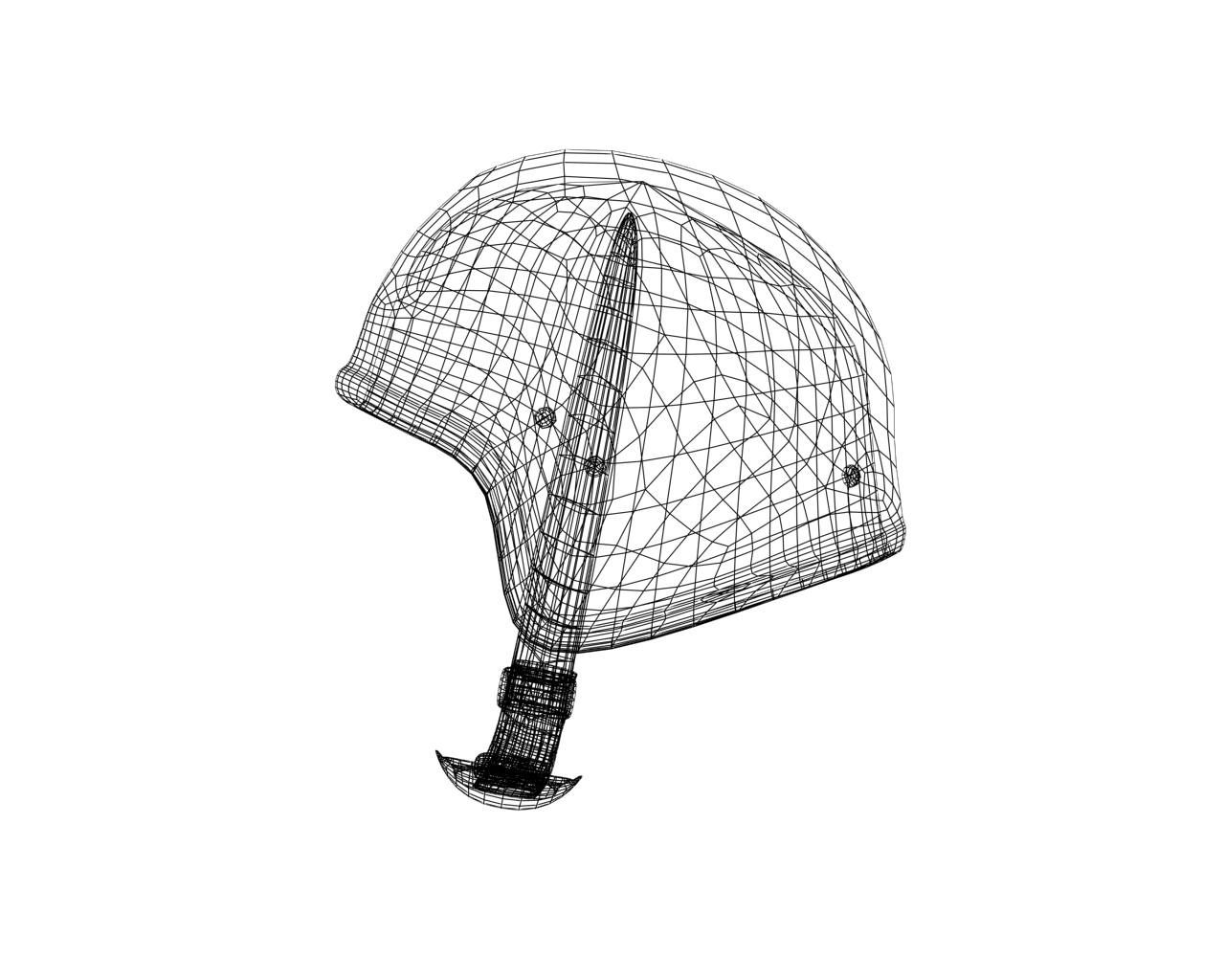 3d model of russian military helmet