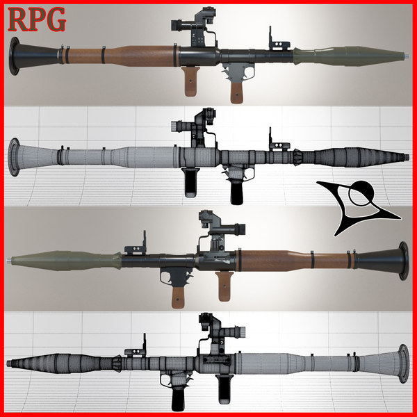 Projectile Weapons Pg7v 3D Studio Models for Download | TurboSquid