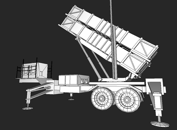 m901 patriot 3d model