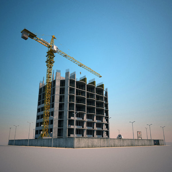 3d model building construction v2