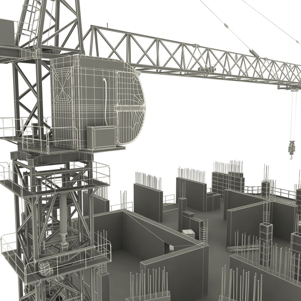 3d model building construction v2