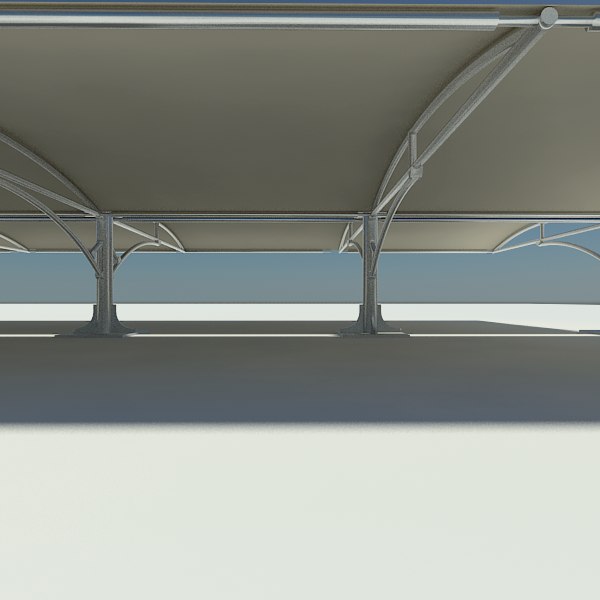 car canopy 3d model