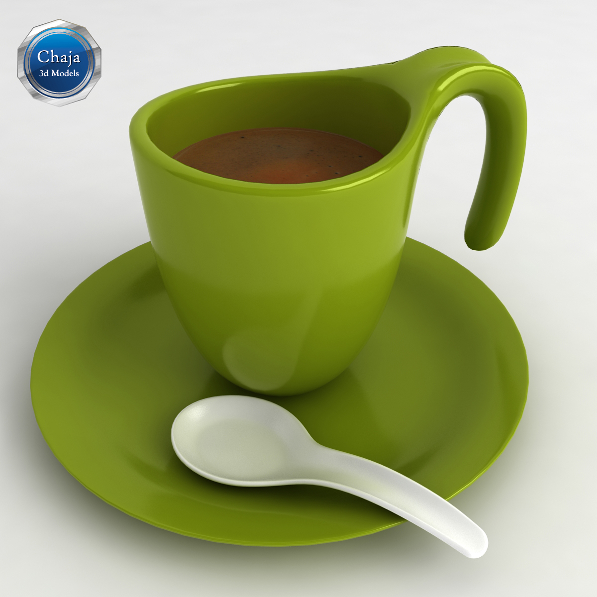 3d model cup coffe coffee