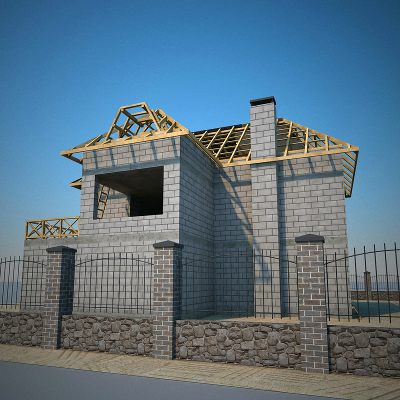 3d house construction