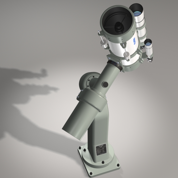 takahashi c400 telescope scope 3d max