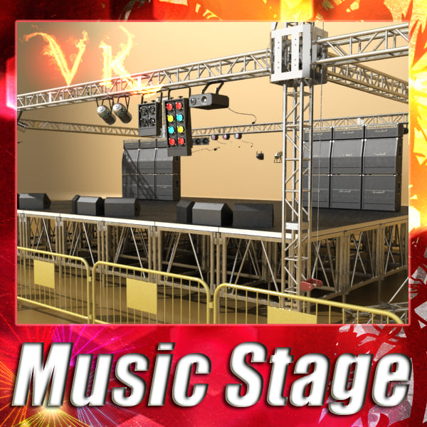 Stage 3ds Max Models for Download | TurboSquid