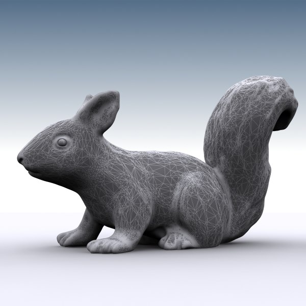 3d model squirrel