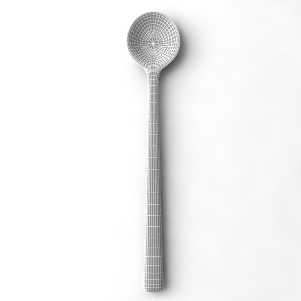 teaspoon spoon tea 3ds
