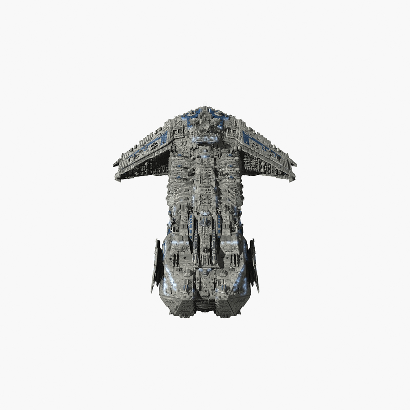 3ds max warship allied fleets destroyer