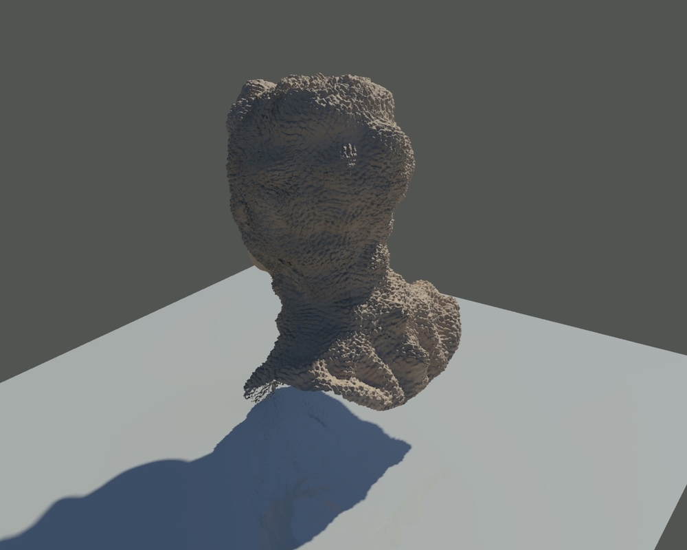 free head mutant funny 3d model