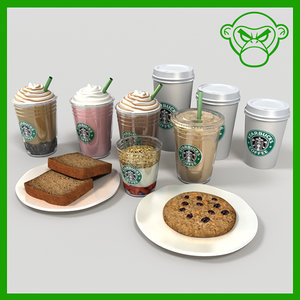 Starbucks 3D Models for Download | TurboSquid