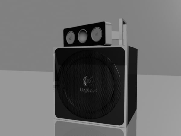 obj logitech z4 speakers