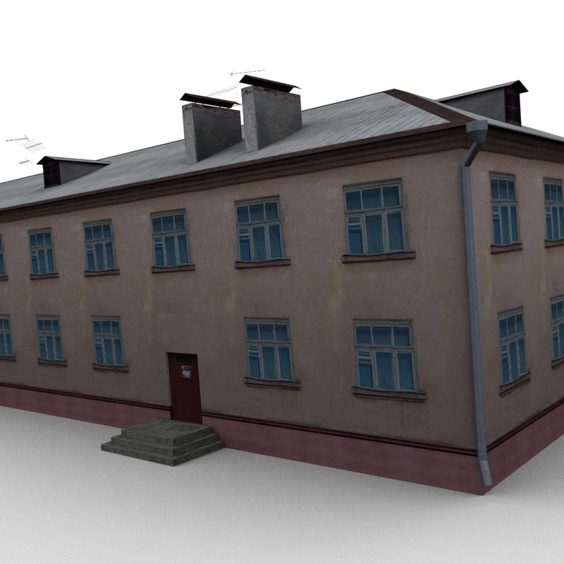 3d house dds normal model