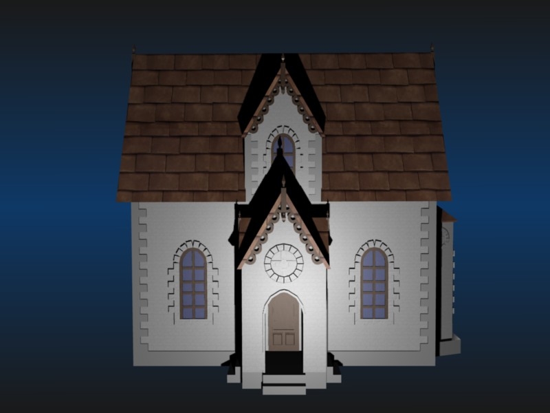 blender house 3d blend