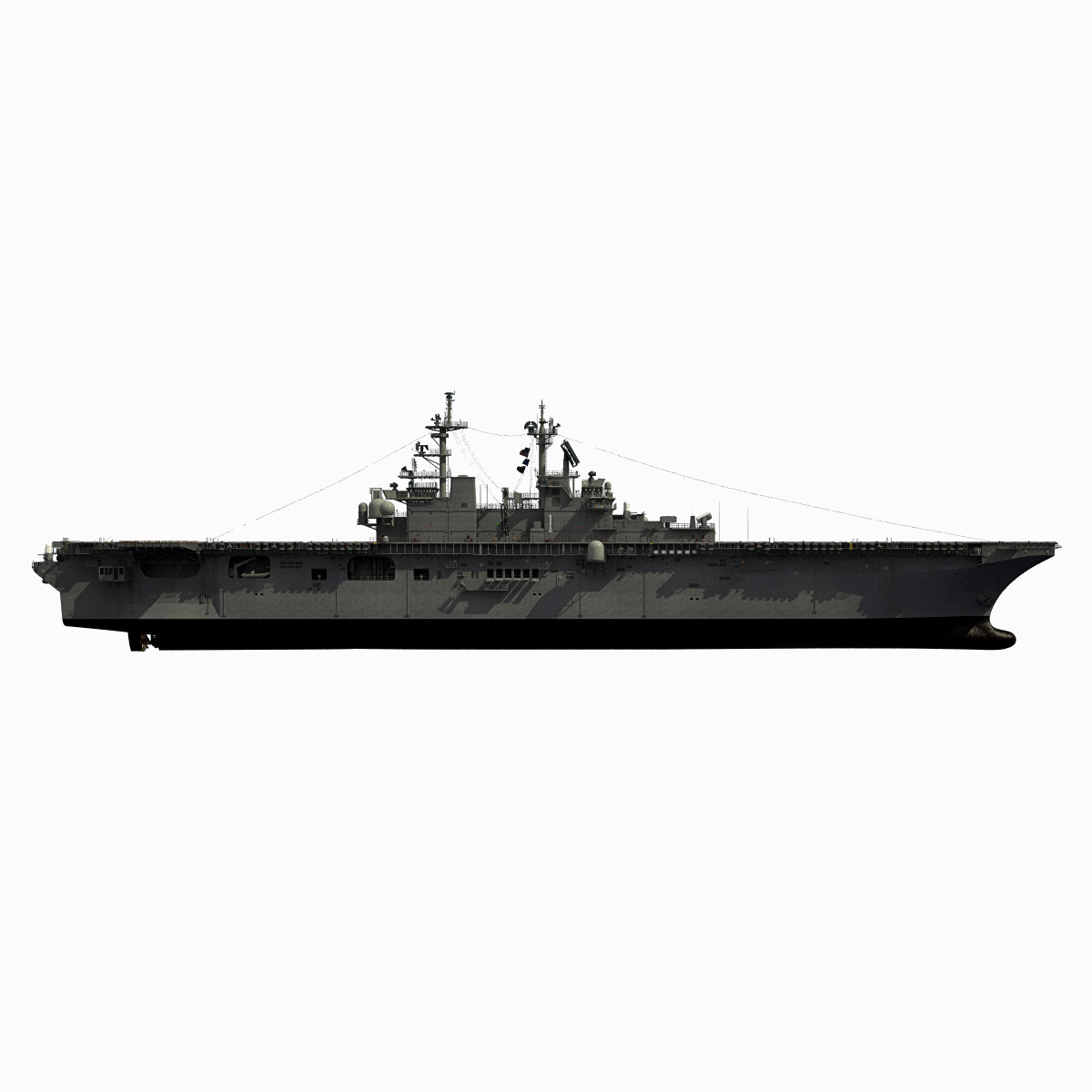 3d model uss wasp lhd-1