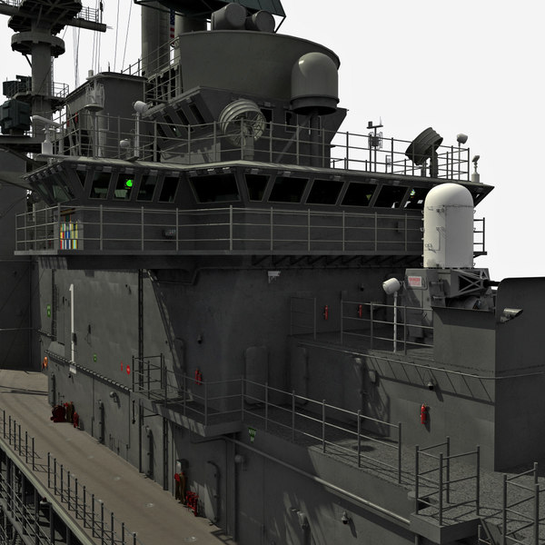 3d model uss wasp lhd-1
