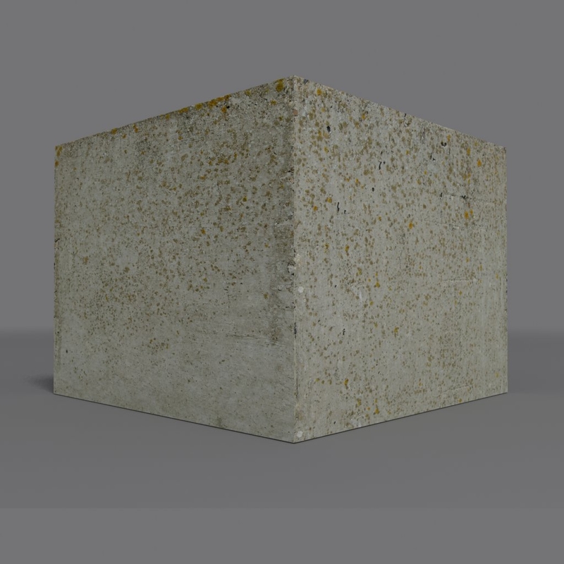 3d model of concrete block coz080914031