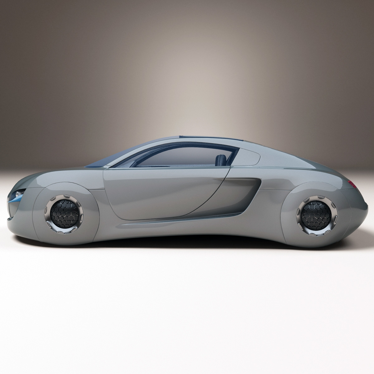 concept car audi rsq 3d model