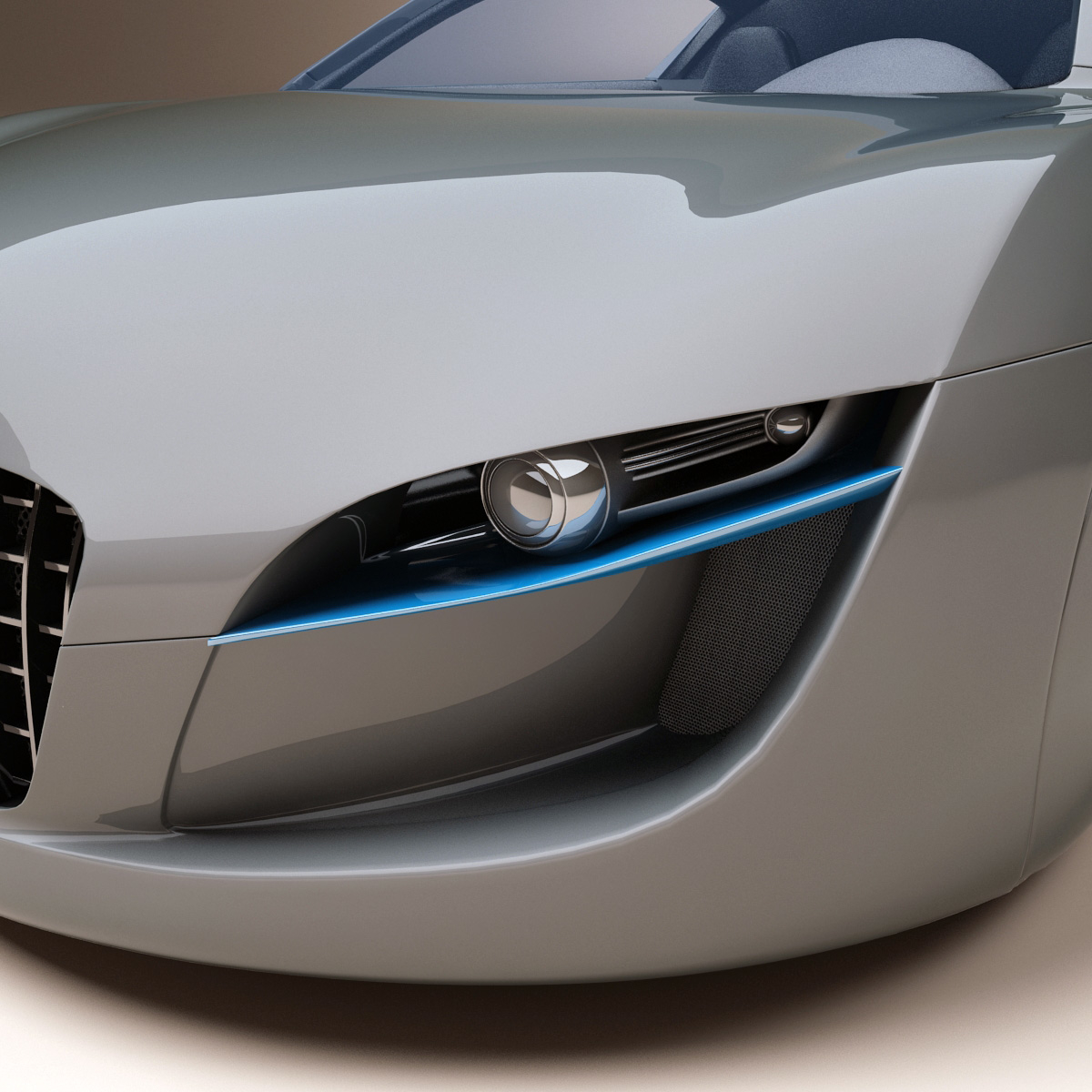 concept car audi rsq 3d model