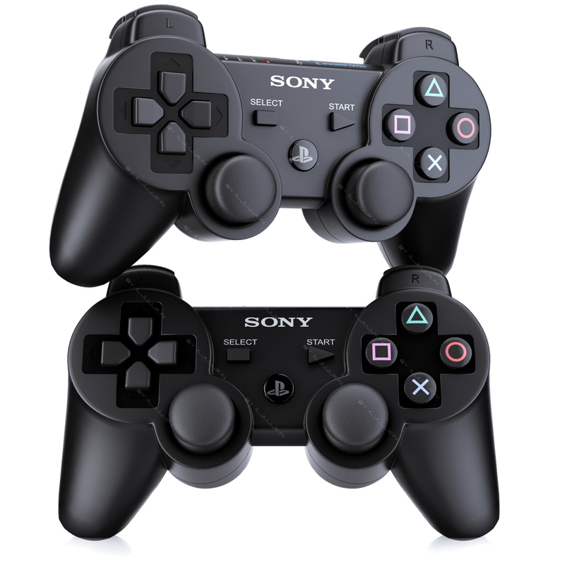 3d sony ps3 dualshock controller model