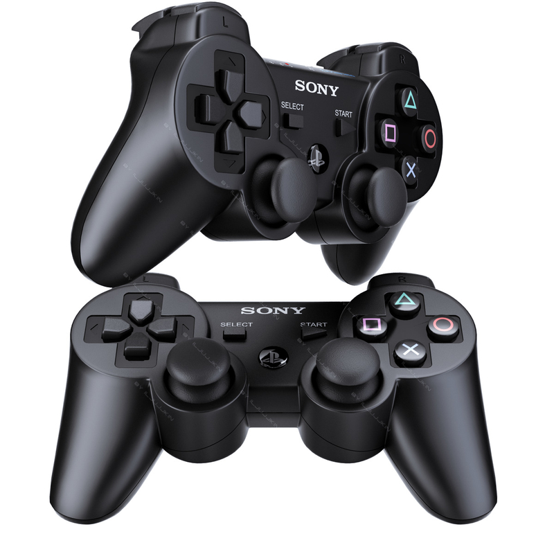 3d sony ps3 dualshock controller model
