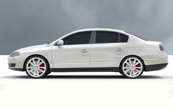 3d volkswagen passat b6 model