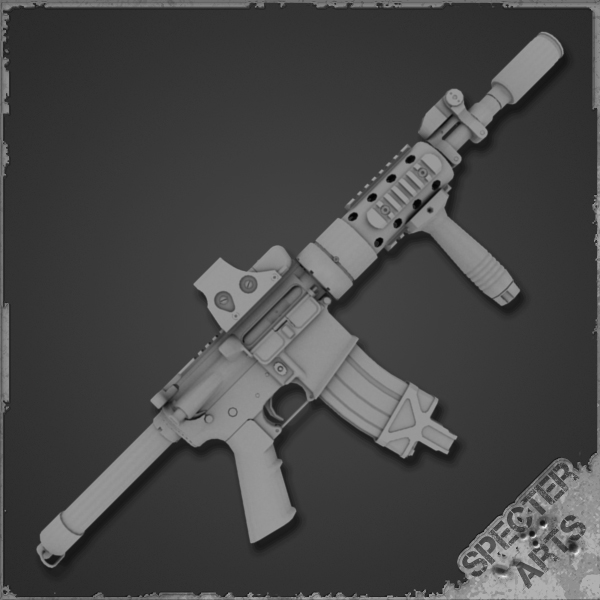 Free Blender Ar-15 Models | TurboSquid