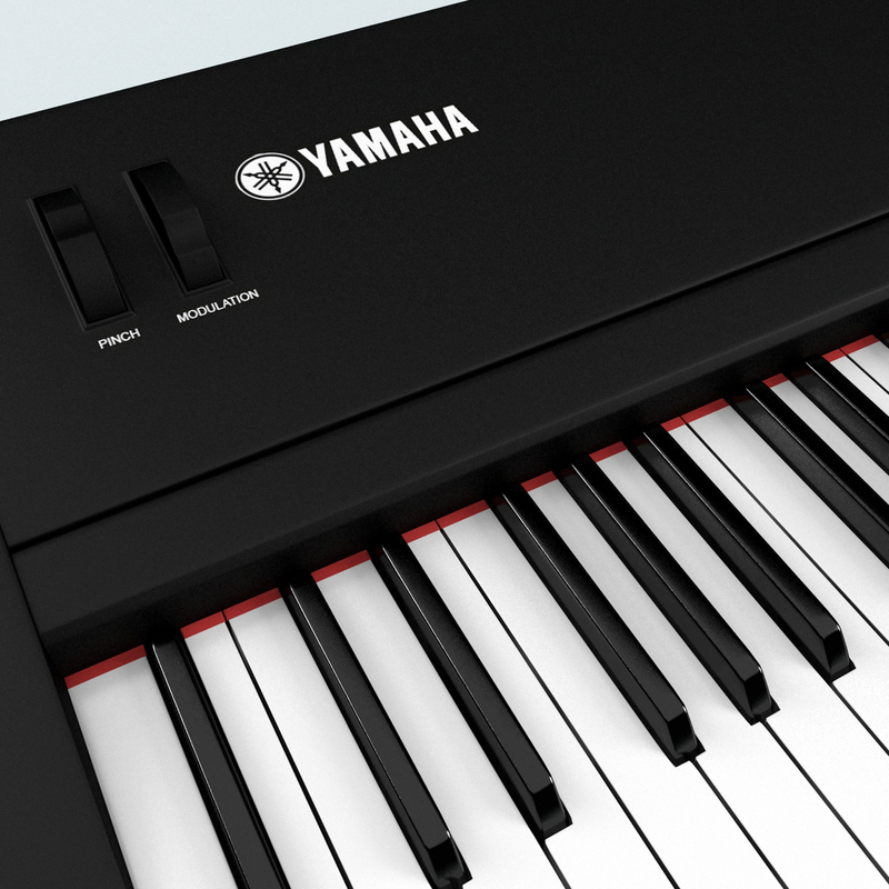 3d model synthesizer yamaha s08