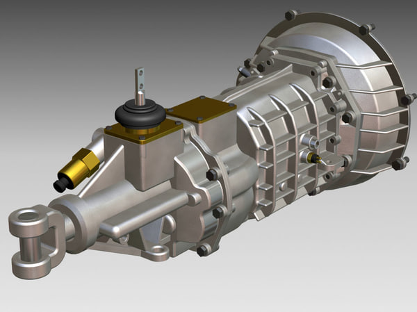3d model transmission manual t56 w