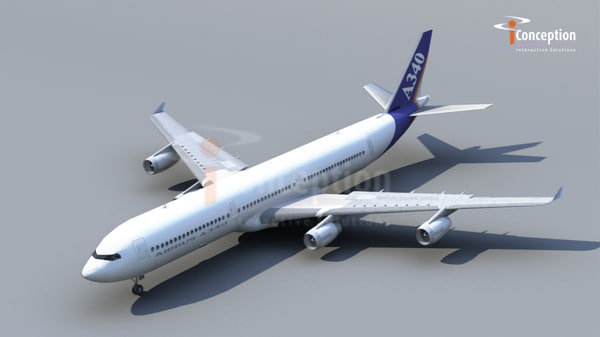 airbus air 3d model