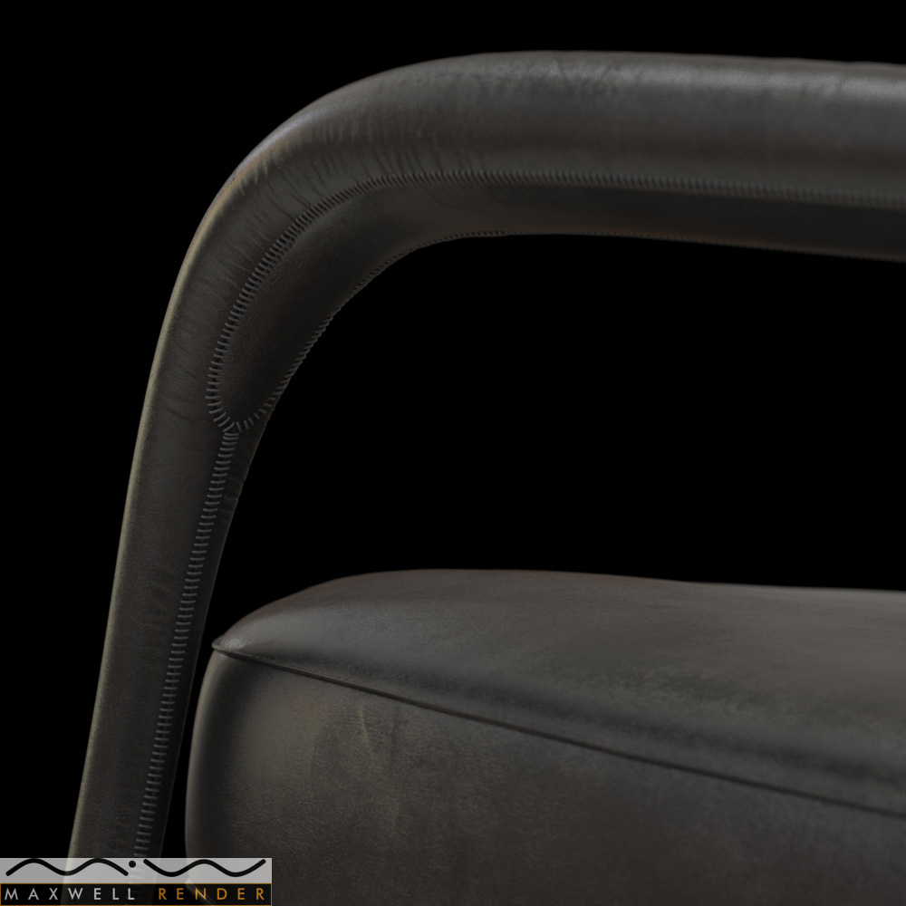 3d brooks loungechair model