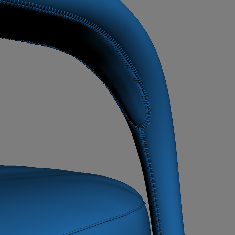 3d brooks loungechair model