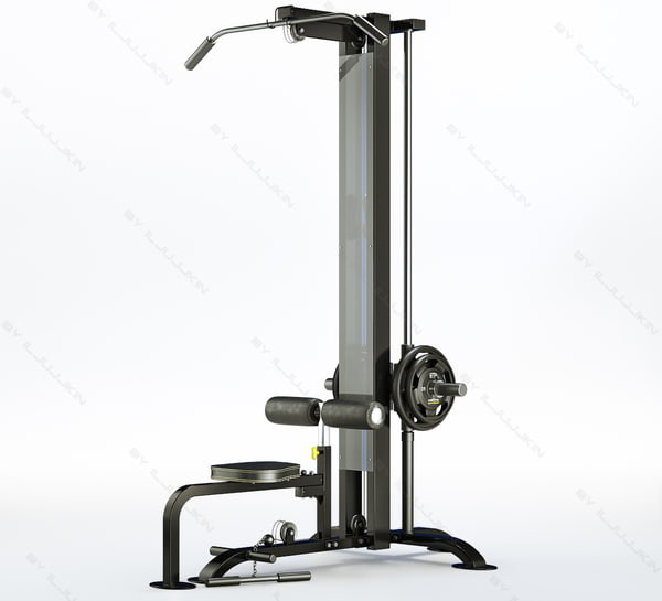 equipment bodybuilding powertec power 3d model