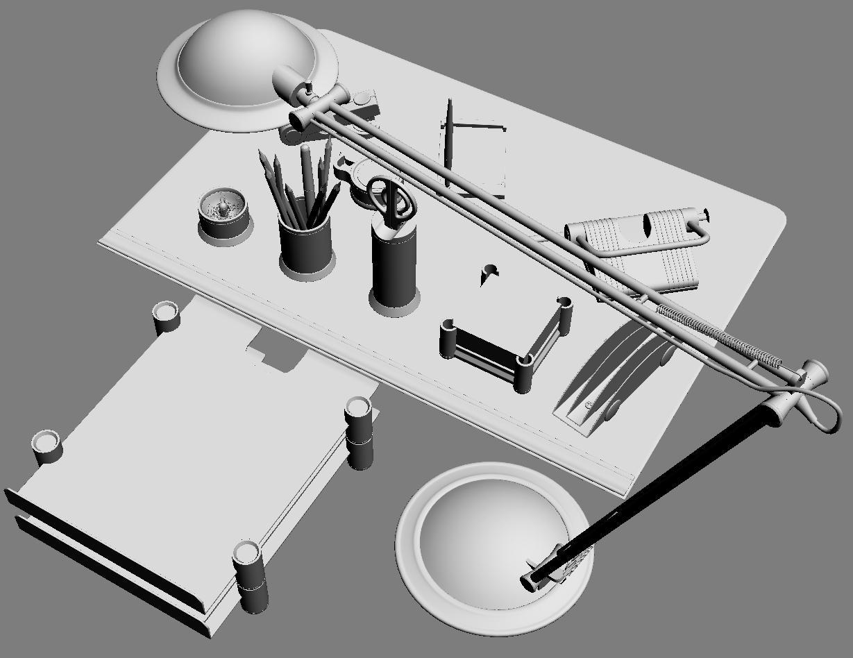 3d 3ds stationery set