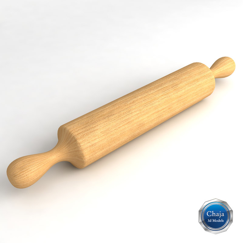 rolling pin 3d model